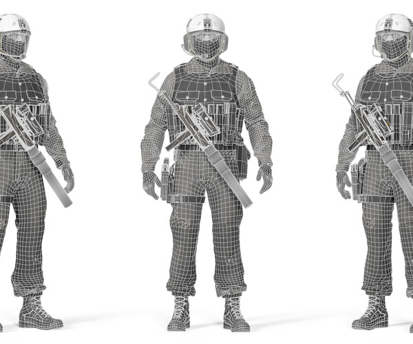ArtStation - MILITARY XOF Special Operations Game Ready Character Low ...