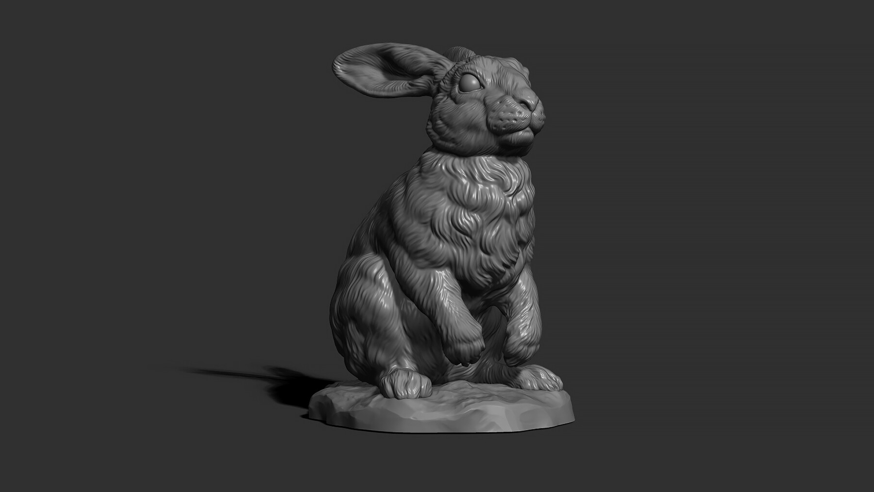 ArtStation - Rabbit sitting | Resources