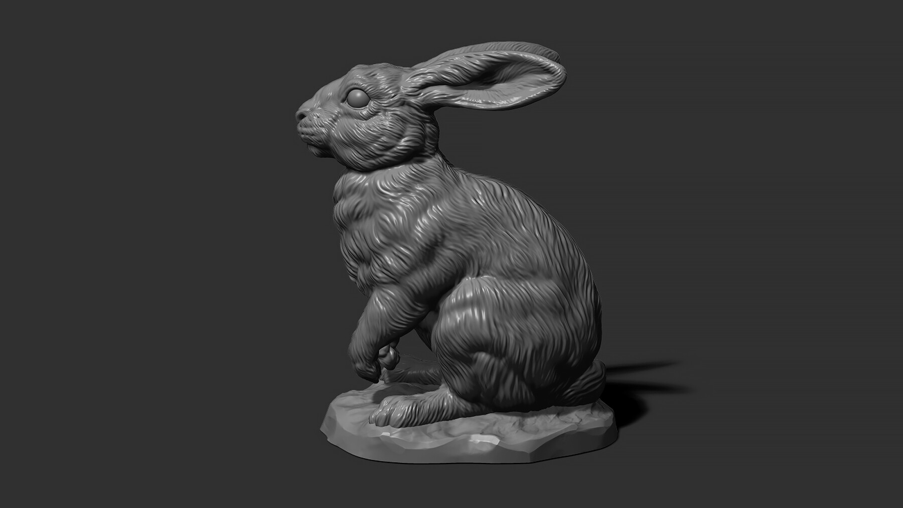 ArtStation - Rabbit sitting | Resources