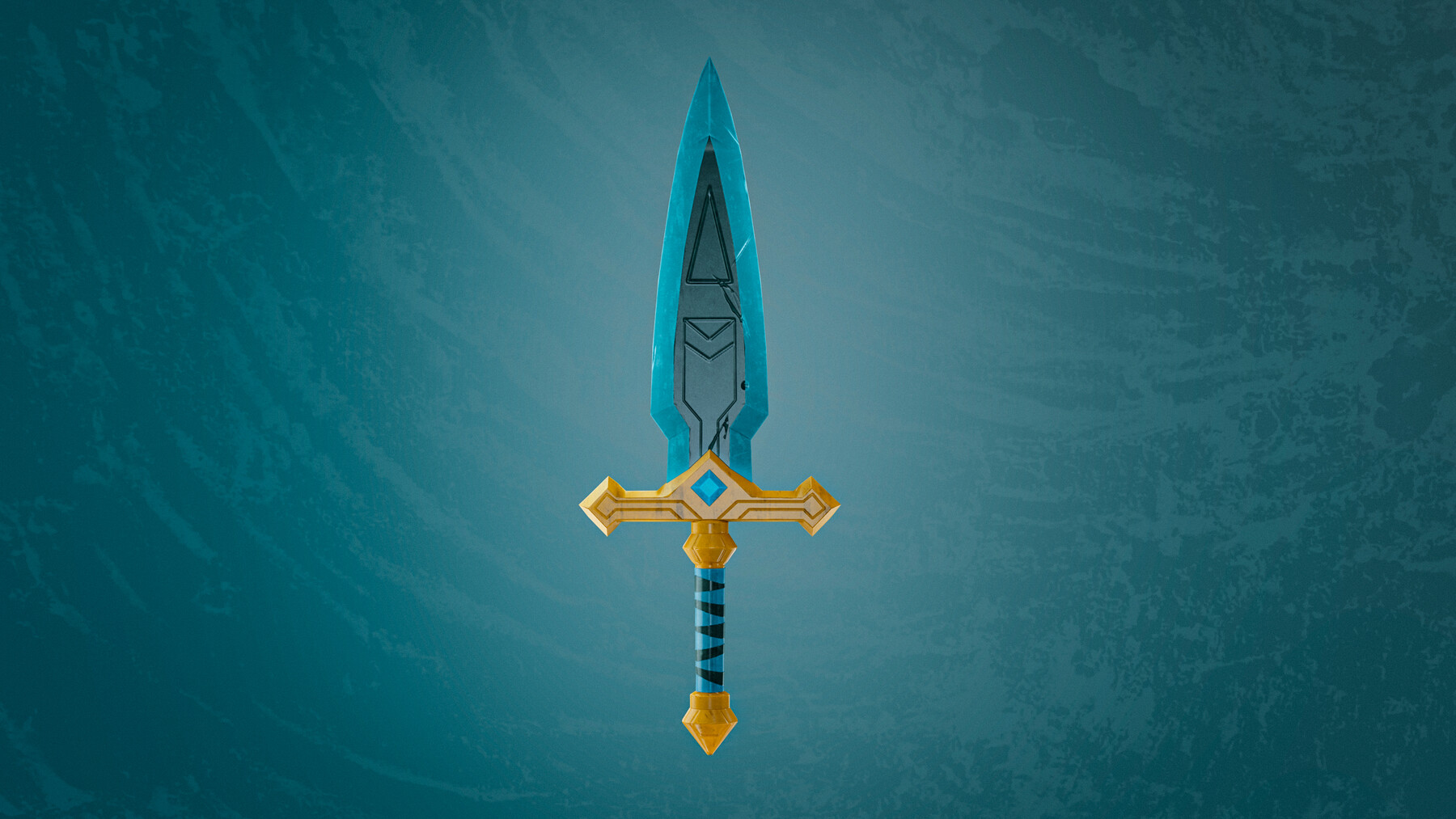 ArtStation - Fantasy Dagger Low-poly 3D model | Game Assets