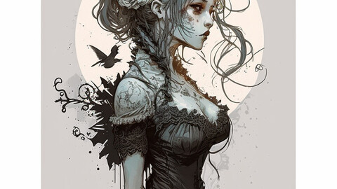 ArtStation - Goth Goddess | Artworks