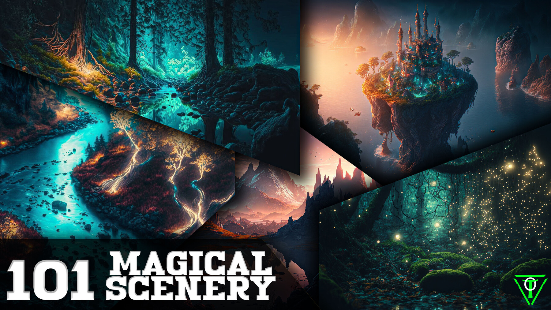 ArtStation - 101 Magical Scenery (More Than 8K Resolution) | Artworks