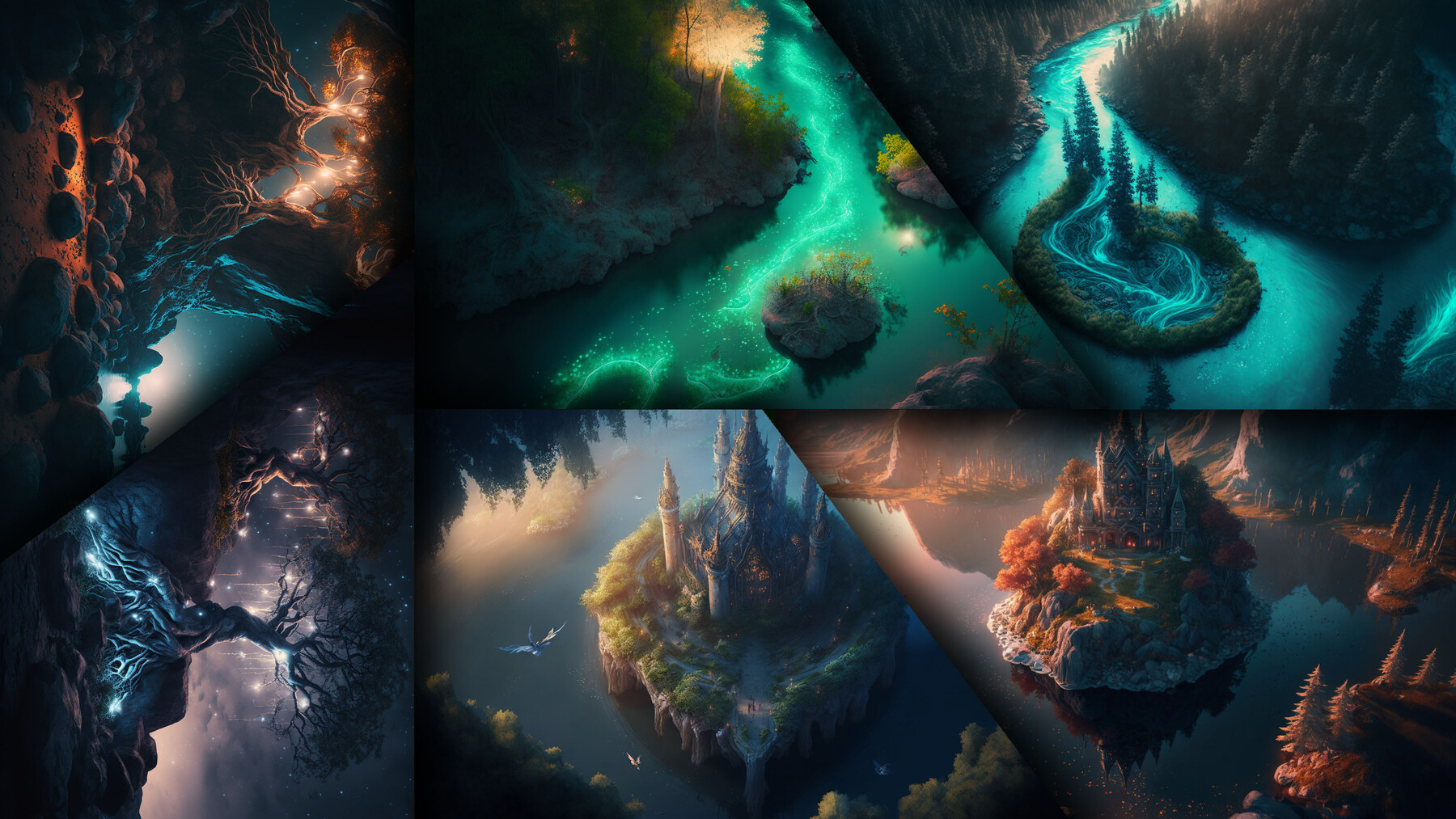 ArtStation - 101 Magical Scenery (More Than 8K Resolution) | Artworks