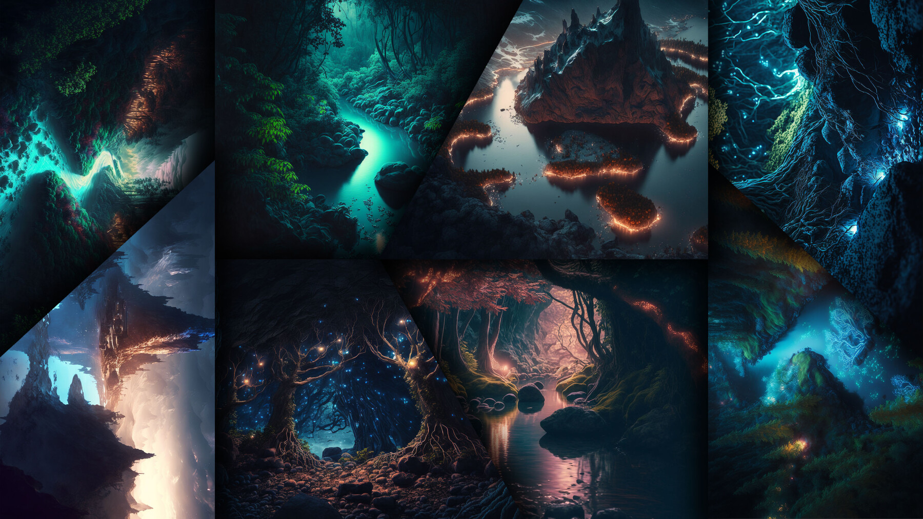 ArtStation - 101 Magical Scenery (More Than 8K Resolution) | Artworks