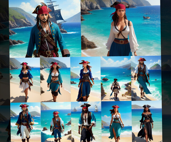 ArtStation - 252 Amazing pirate reference images | Artworks