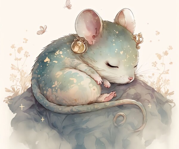 ArtStation - series of pictures of sleeping animals | Artworks