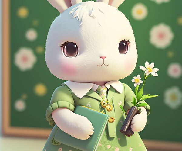 ArtStation - series of pictures of cute rabbit | Artworks