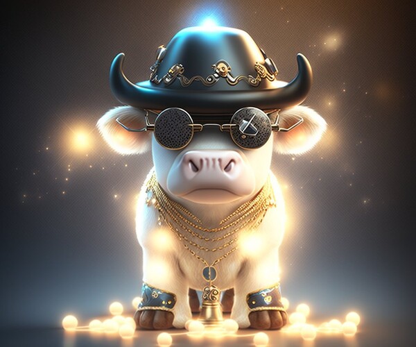 ArtStation - series of pictures of gold rich animals | Artworks