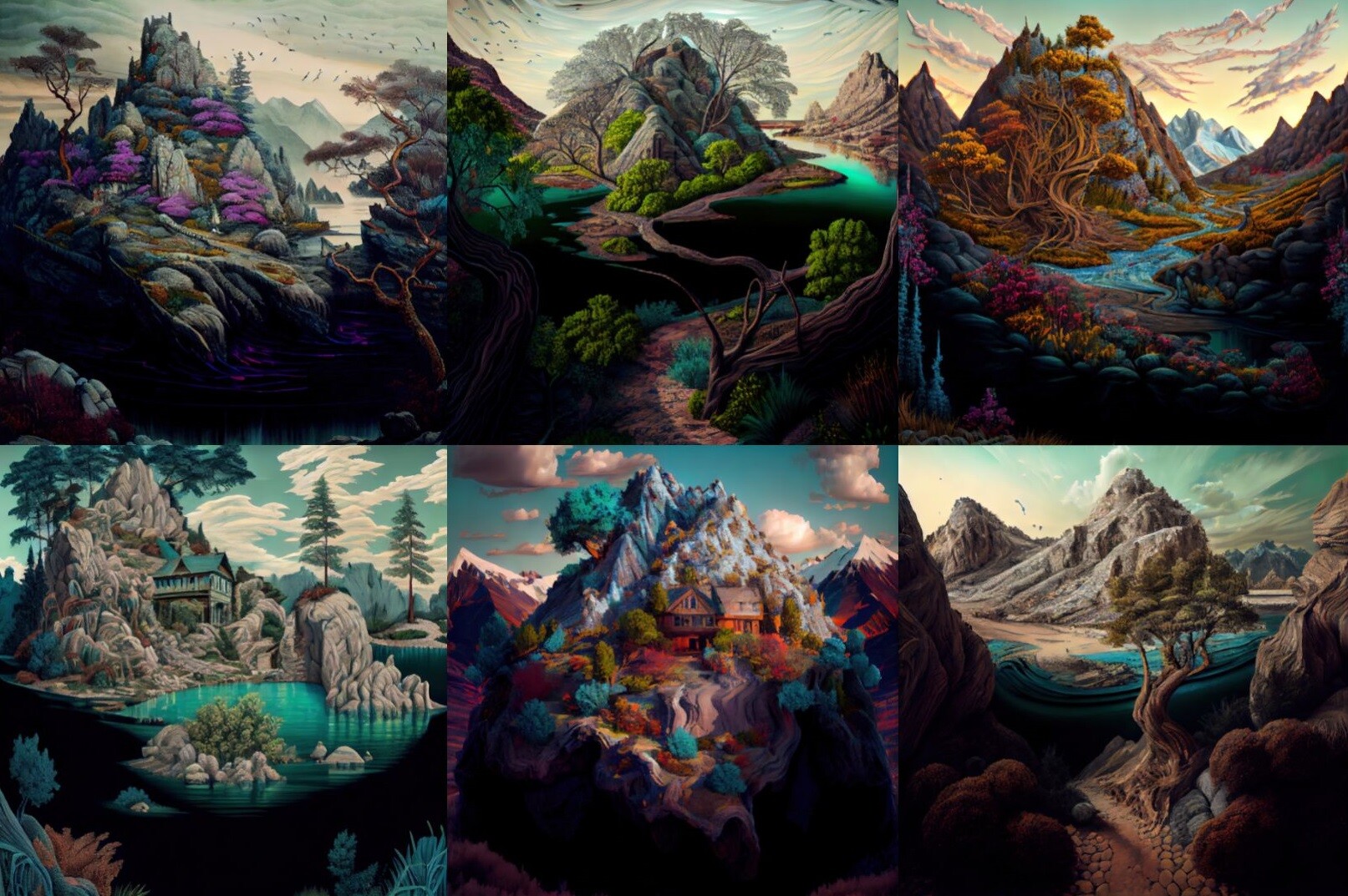 ArtStation - Abstract Realism Landscape Backgrounds | Artworks