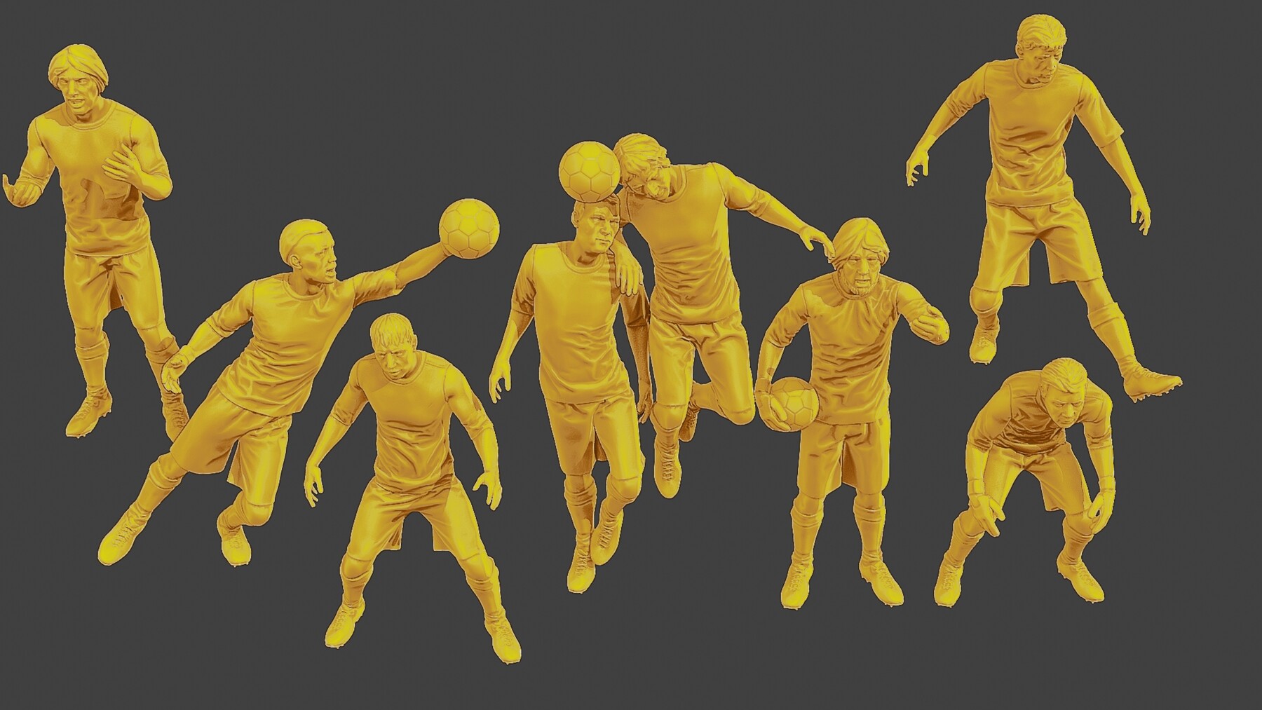 ArtStation - Soccer Players SP Pack 4 | Resources