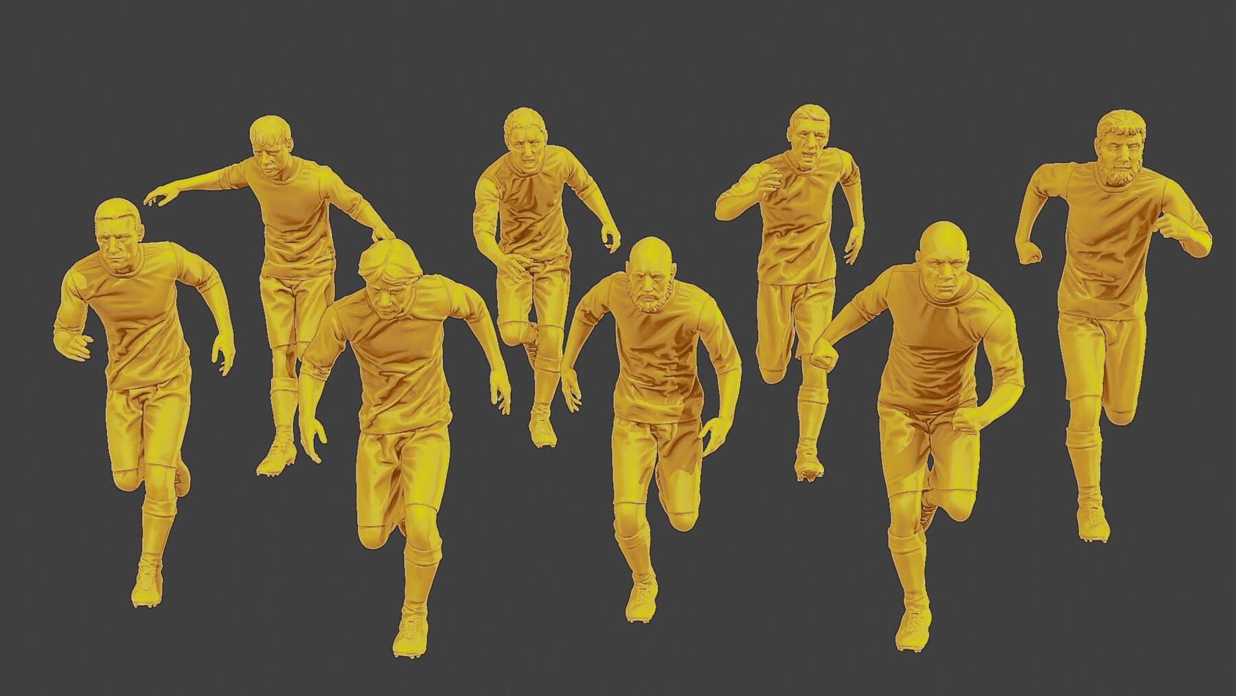 ArtStation - Soccer Players SP Pack 5 | Resources