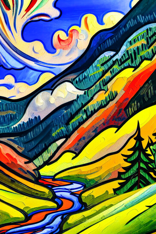 ArtStation - Streamside Mountain Sanctuary | Artworks