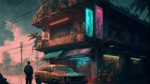 ArtStation - Cyberpunk Africa | Artworks