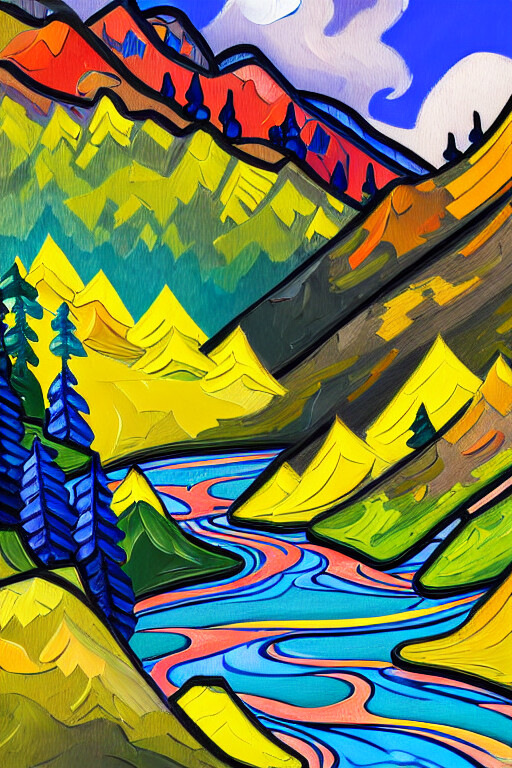 ArtStation - Vibrant Valley | Artworks