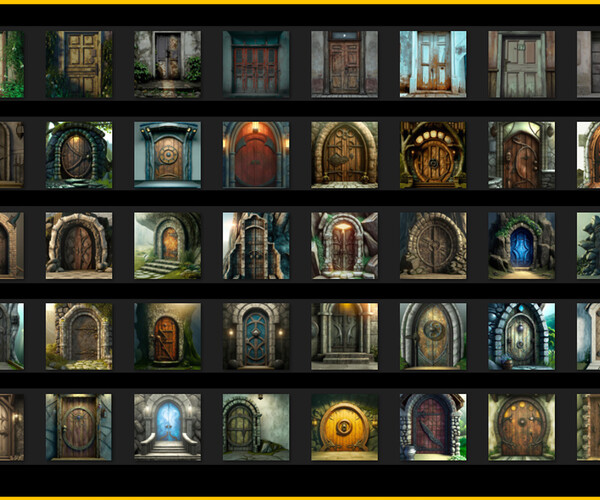 ArtStation - Fantasy doors : 150 photos | Artworks