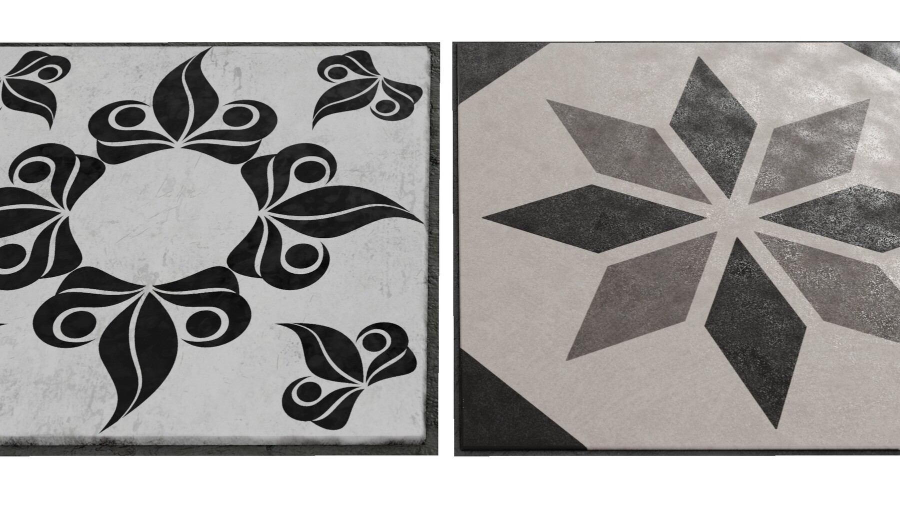 ArtStation - Tiles 3D Model Collection | Game Assets