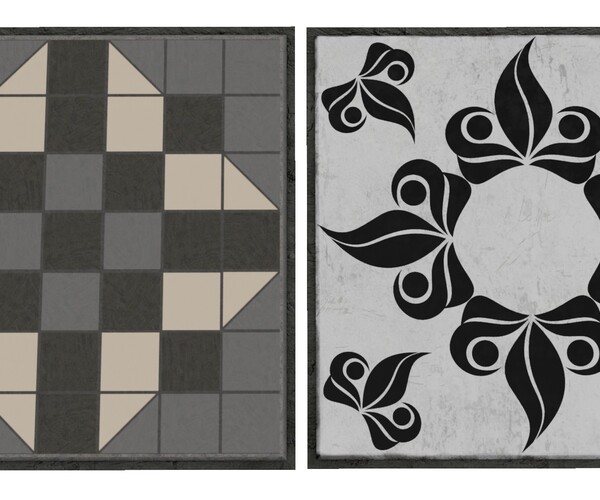 ArtStation - Tiles 3D Model Collection | Game Assets