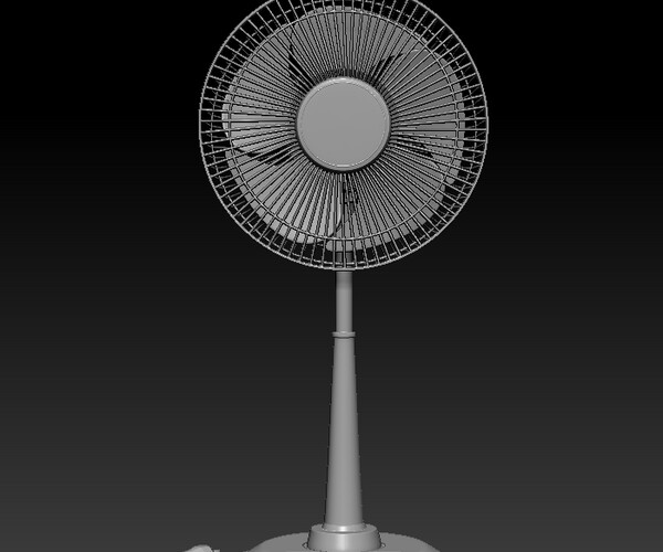 ArtStation - Cooling fan 3D modeling | Resources