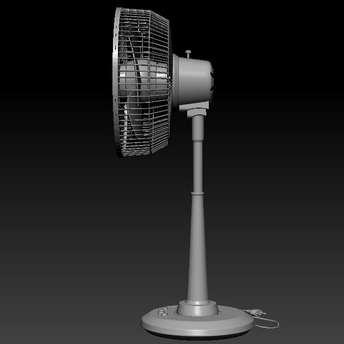 ArtStation - Cooling fan 3D modeling | Resources