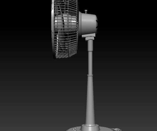 ArtStation - Cooling fan 3D modeling | Resources