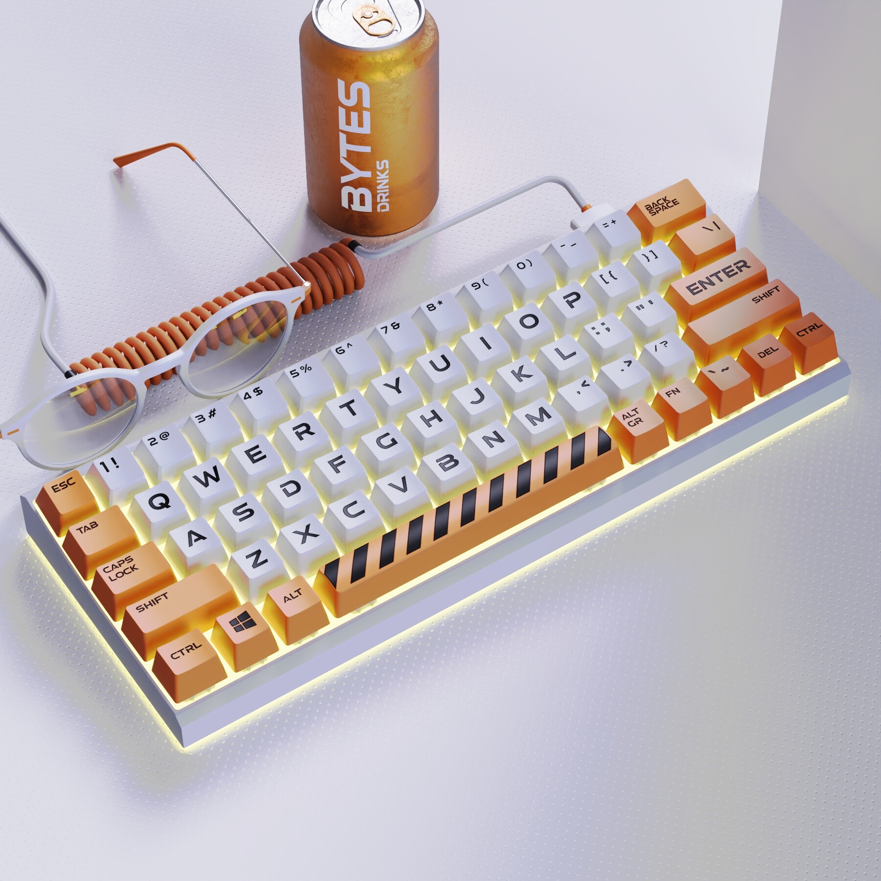 ArtStation - Gaming Mechanic Keyboard | Game Assets