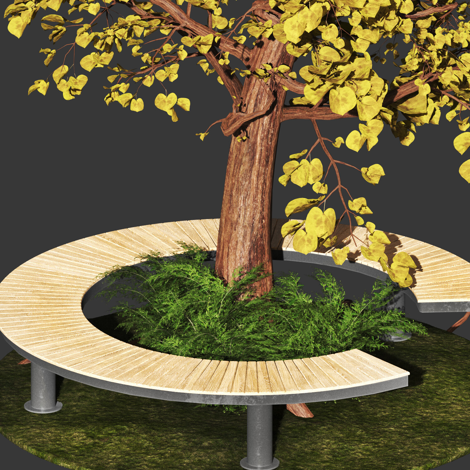 ArtStation - Twisted tree, Fantasy Garden, Jungle, roots | Game Assets