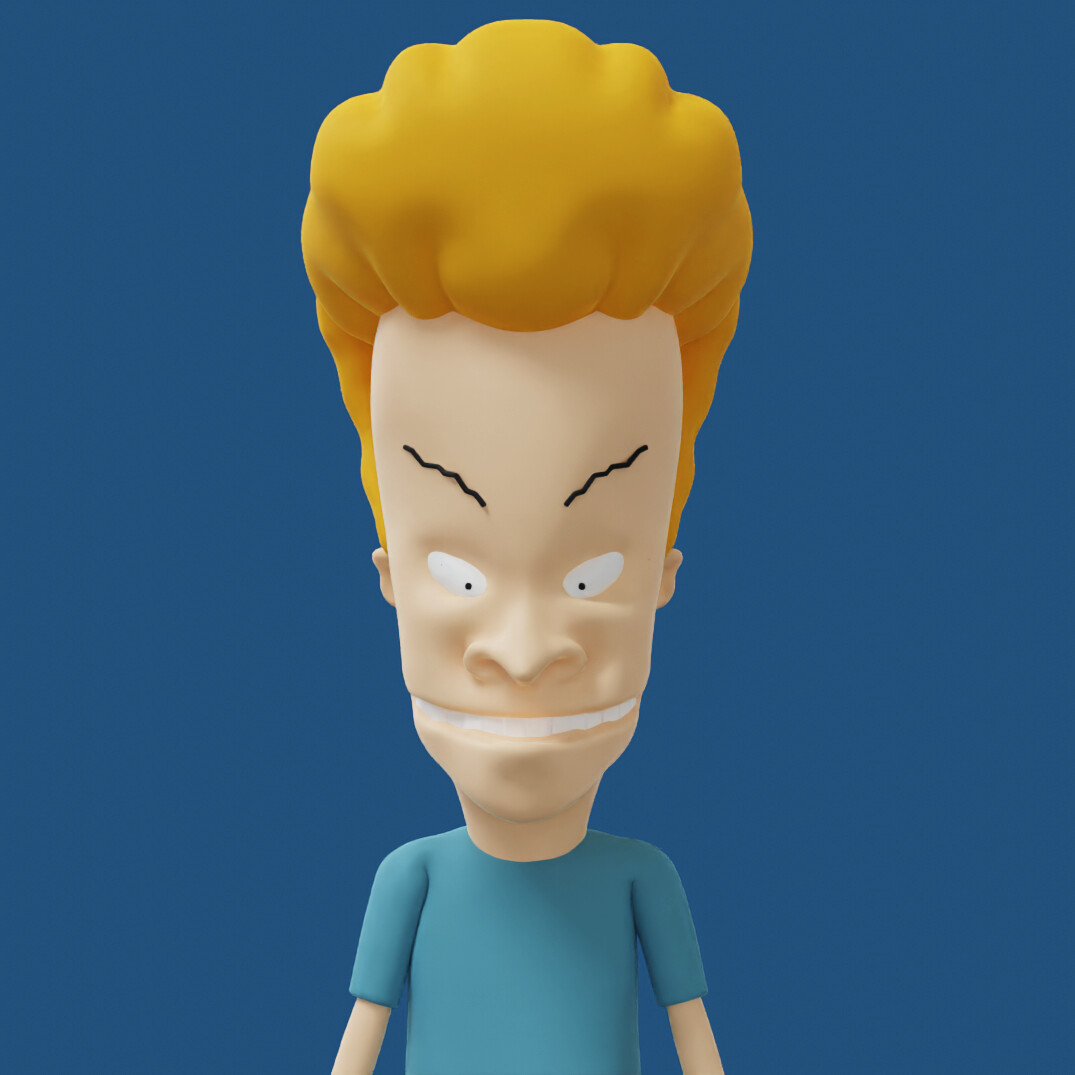 ArtStation - BEAVIS from Beavis and Butthead | Resources