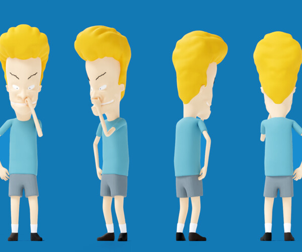 ArtStation - BEAVIS from Beavis and Butthead | Resources