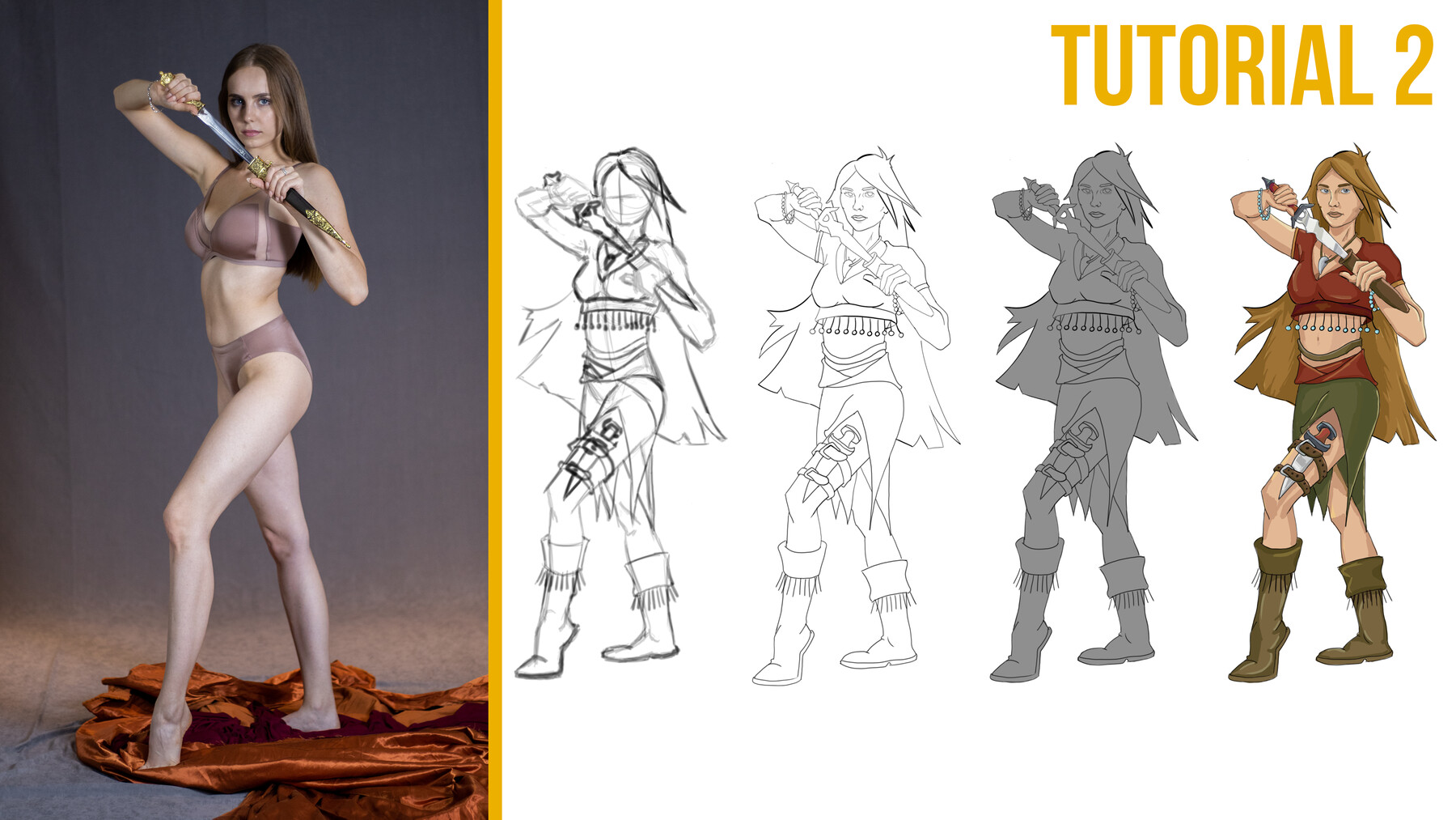 ArtStation - 600+ Daily Sketching Female Reference Pictures vol.1 | Resources