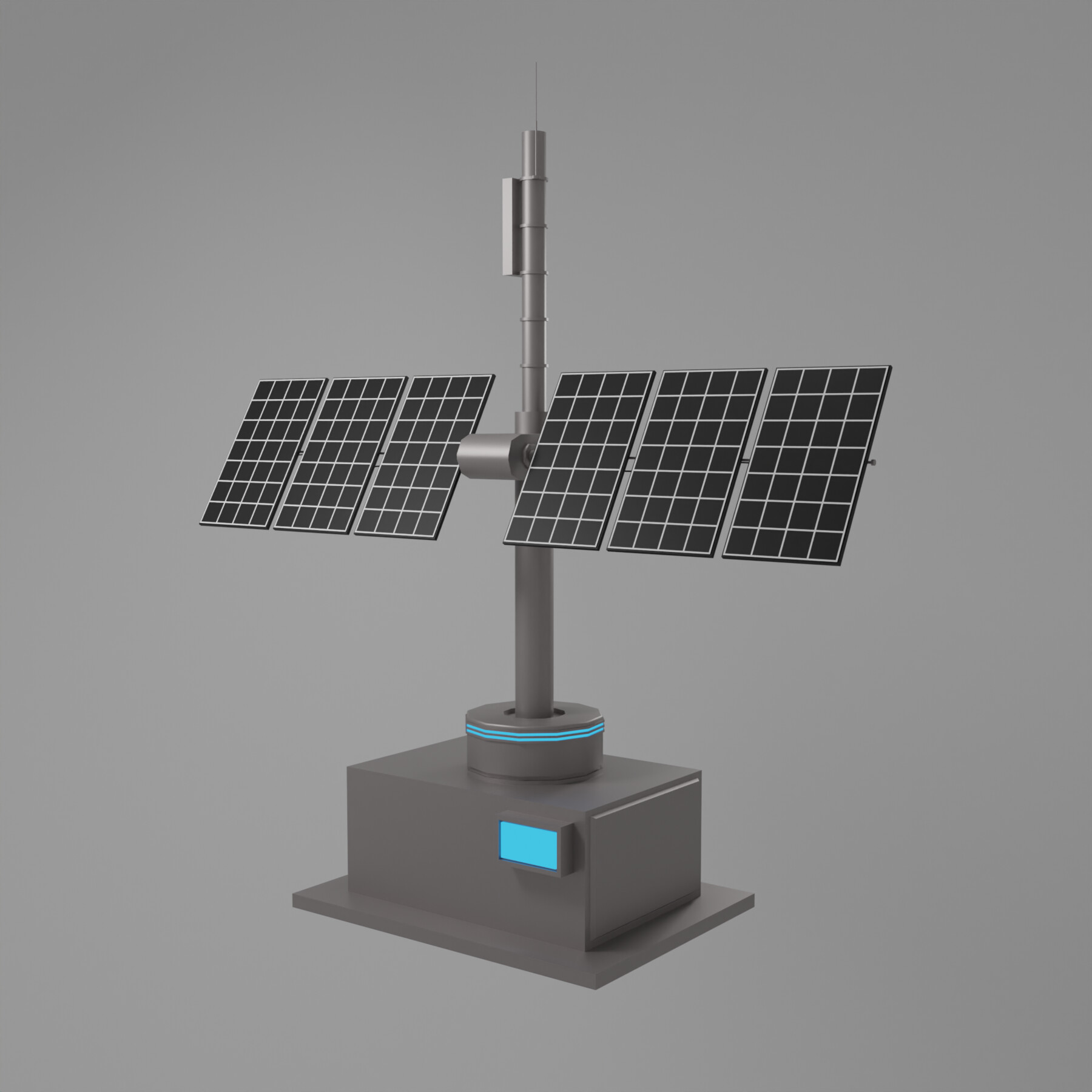 ArtStation - Solar panel | Game Assets