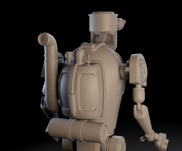 ArtStation - Pascal - Nier Automata 3D printable | Resources
