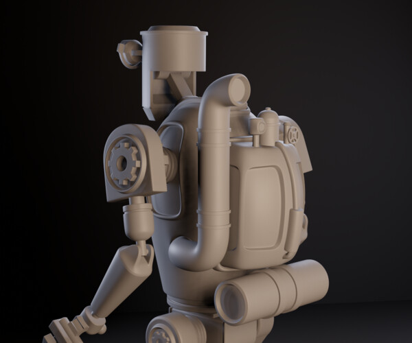 ArtStation - Pascal - Nier Automata 3D printable | Resources