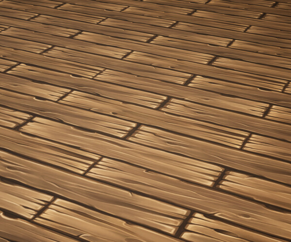 ArtStation - Wood Handpaint Texture | Game Assets