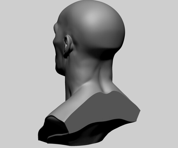 ArtStation - Stylized Male Head Printable | Resources