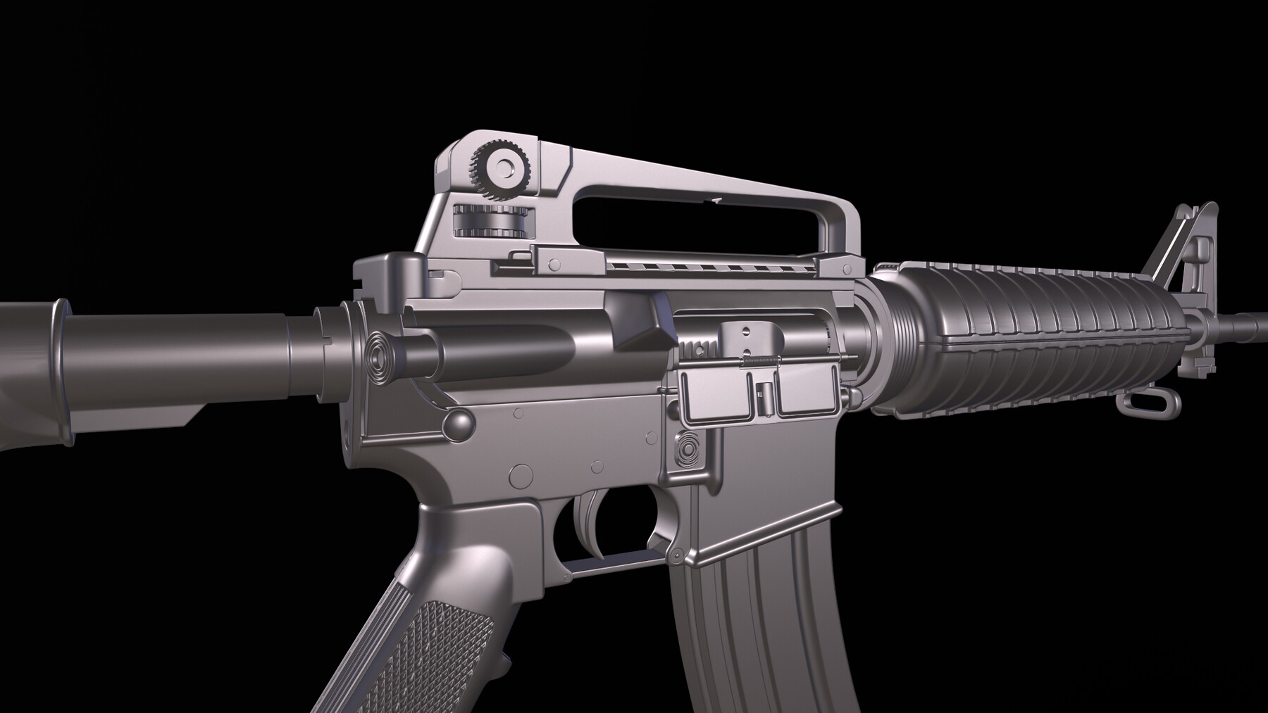 ArtStation - M4A1 HP | Game Assets