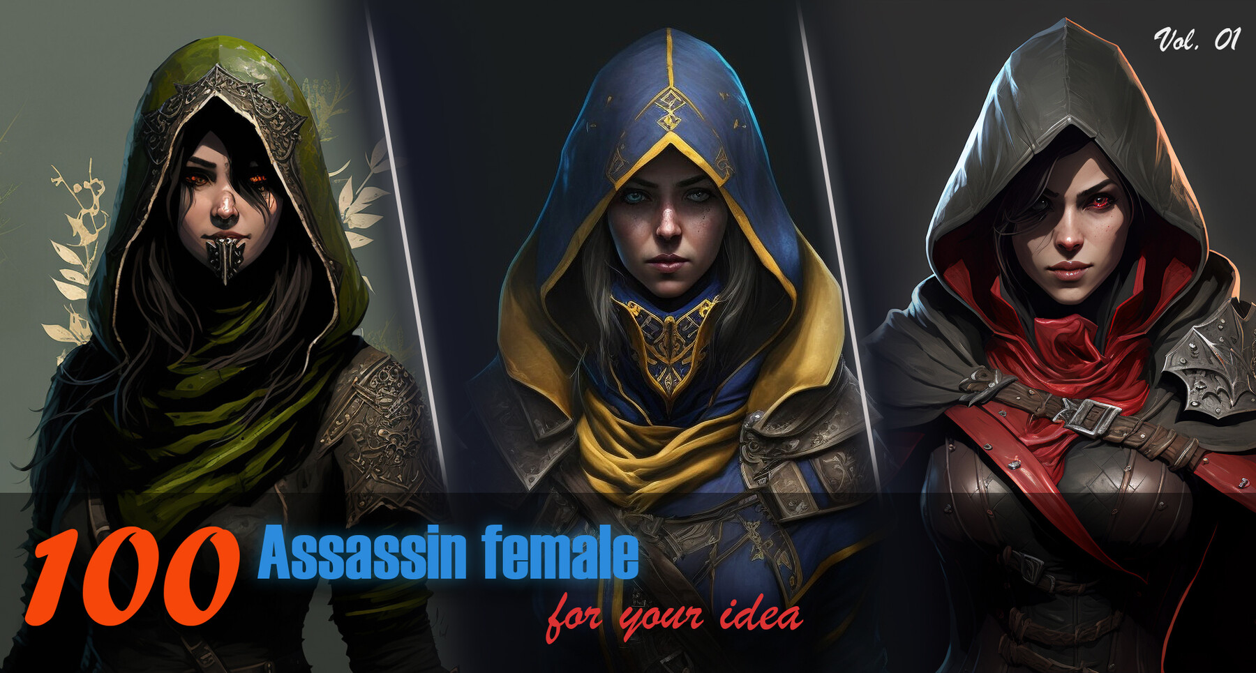 ArtStation - Assassin female references | Resources