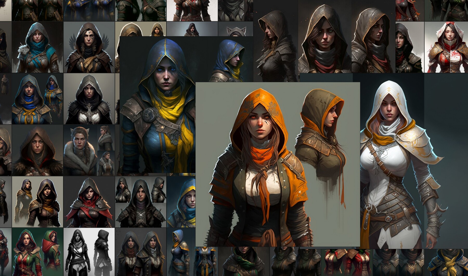 ArtStation - Assassin female references | Resources