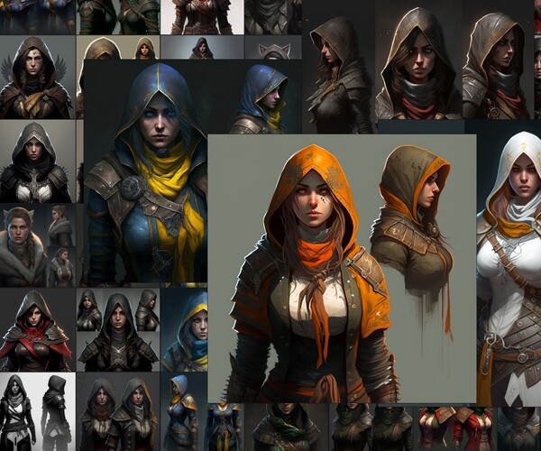 ArtStation - Assassin female references | Resources