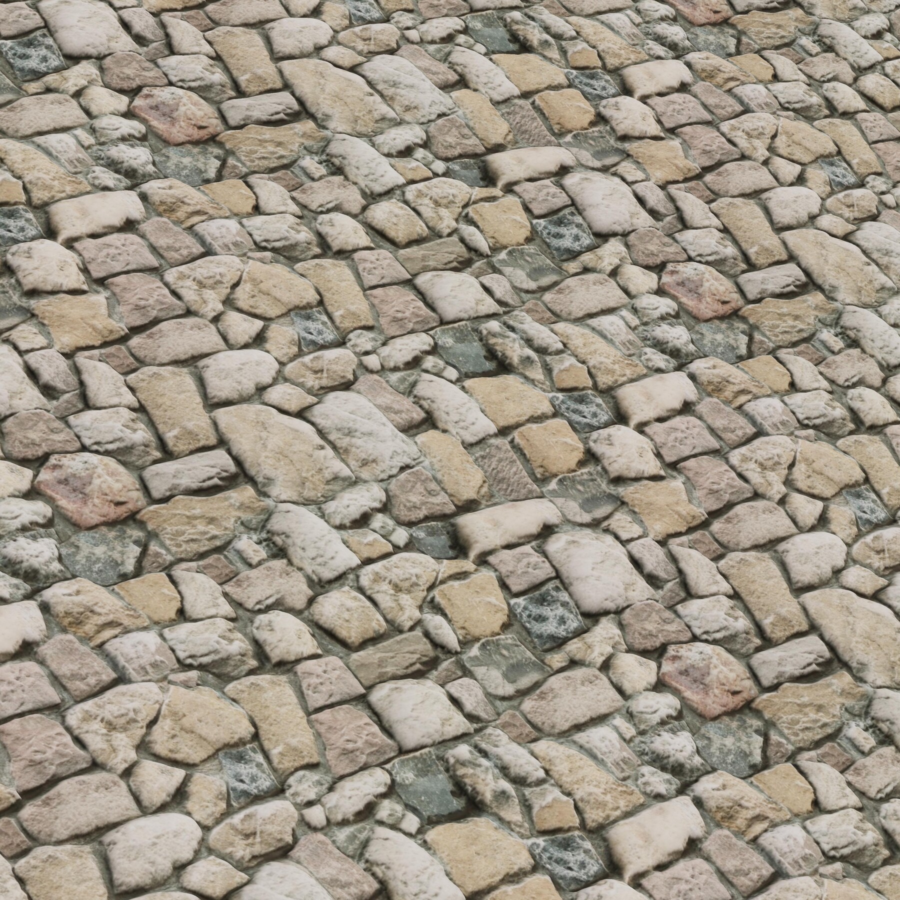 ArtStation - FB563 Field Stone Covering, Natural stone pattern | 3 mat ...