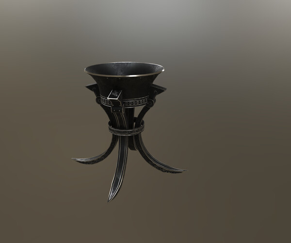 ArtStation - Fantasy Brazier | Game Assets