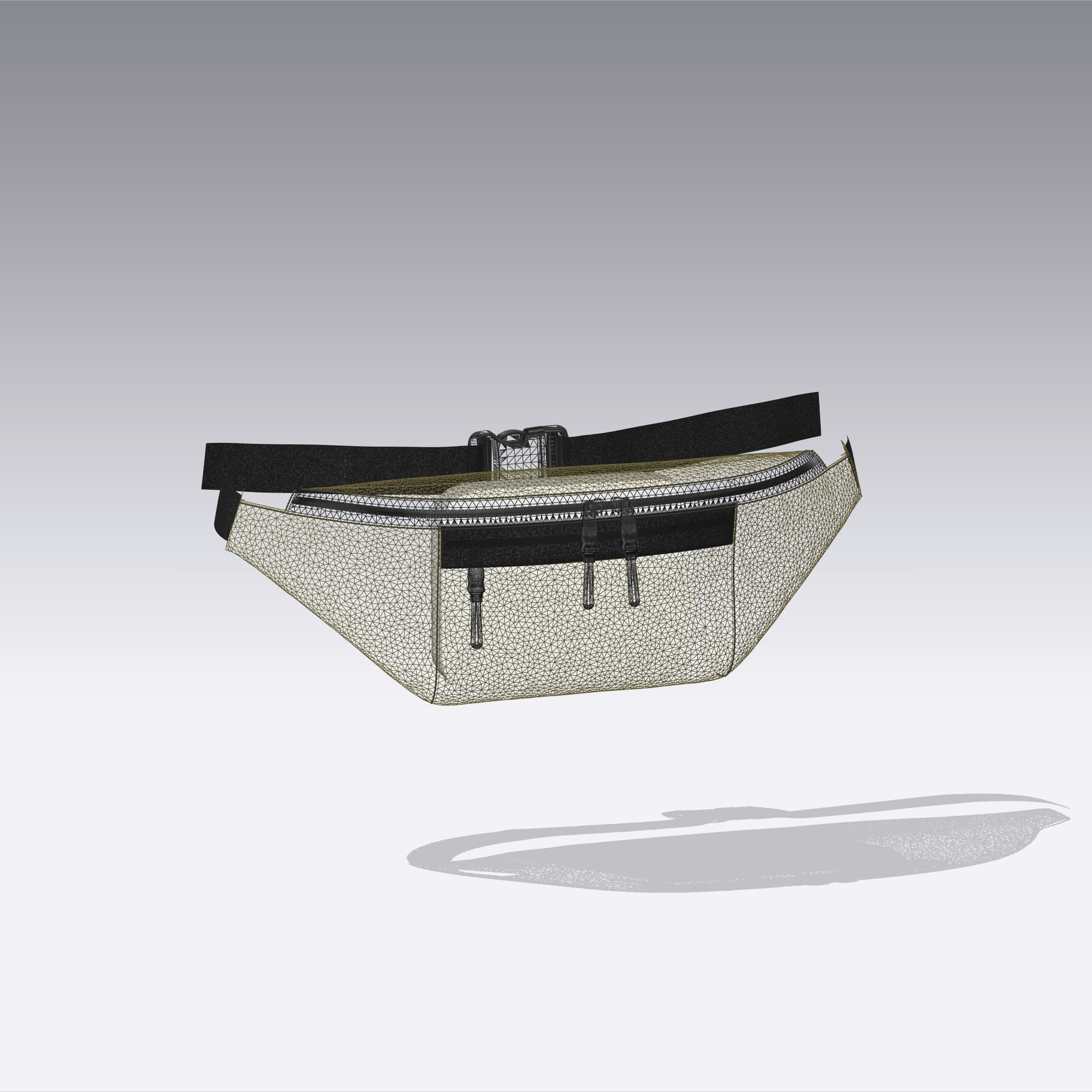 ArtStation - Waistbag fanny pack Clo3d Marvelous Designer ZPRJ OBJ GLTF ...