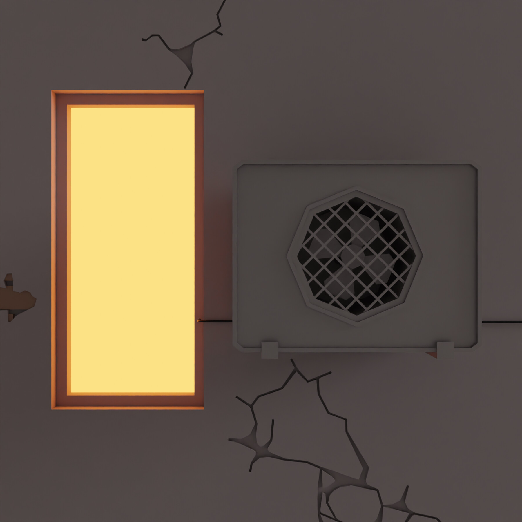 ArtStation - Cyberpunk style building | Game Assets