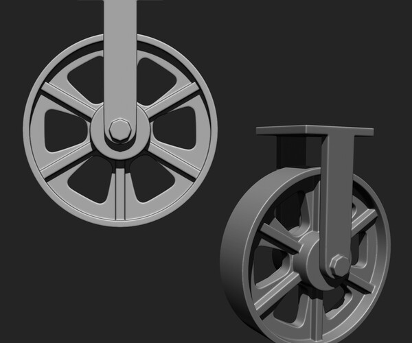 ArtStation - Wheels Collection Imm Brush Pack (10 in one) | Brushes