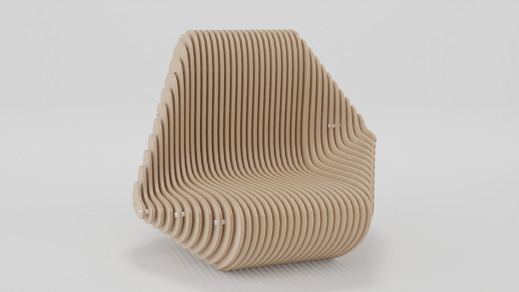 ArtStation - Asymmetrical Parametric chair | Resources