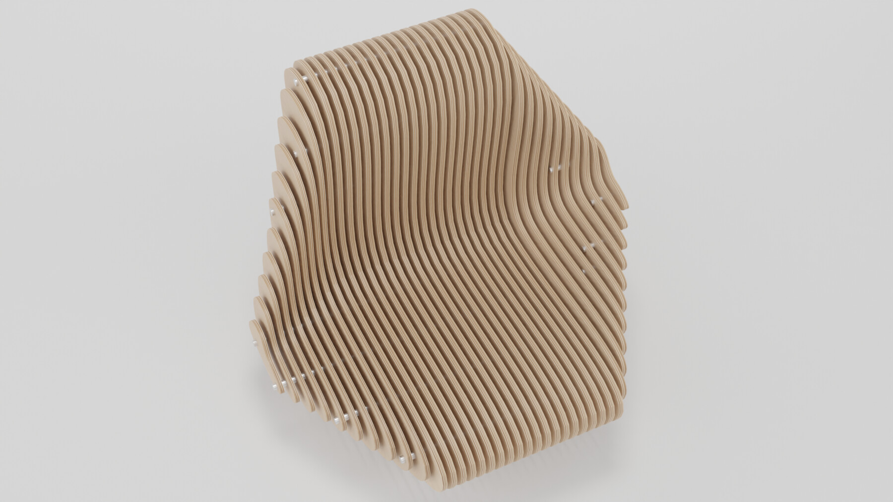 ArtStation - Asymmetrical Parametric chair | Resources