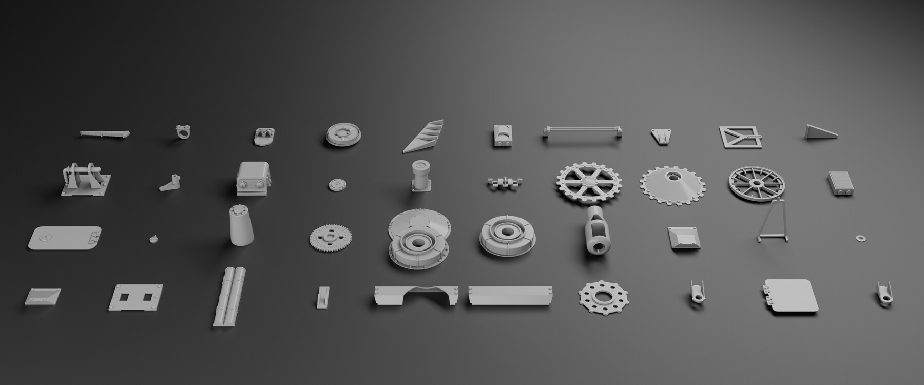 ArtStation - Tank Kit Bash | Resources