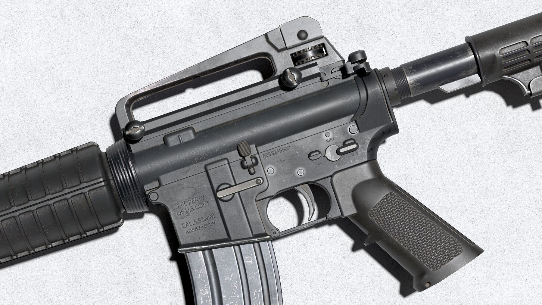 ArtStation - M4A1 | Game Assets