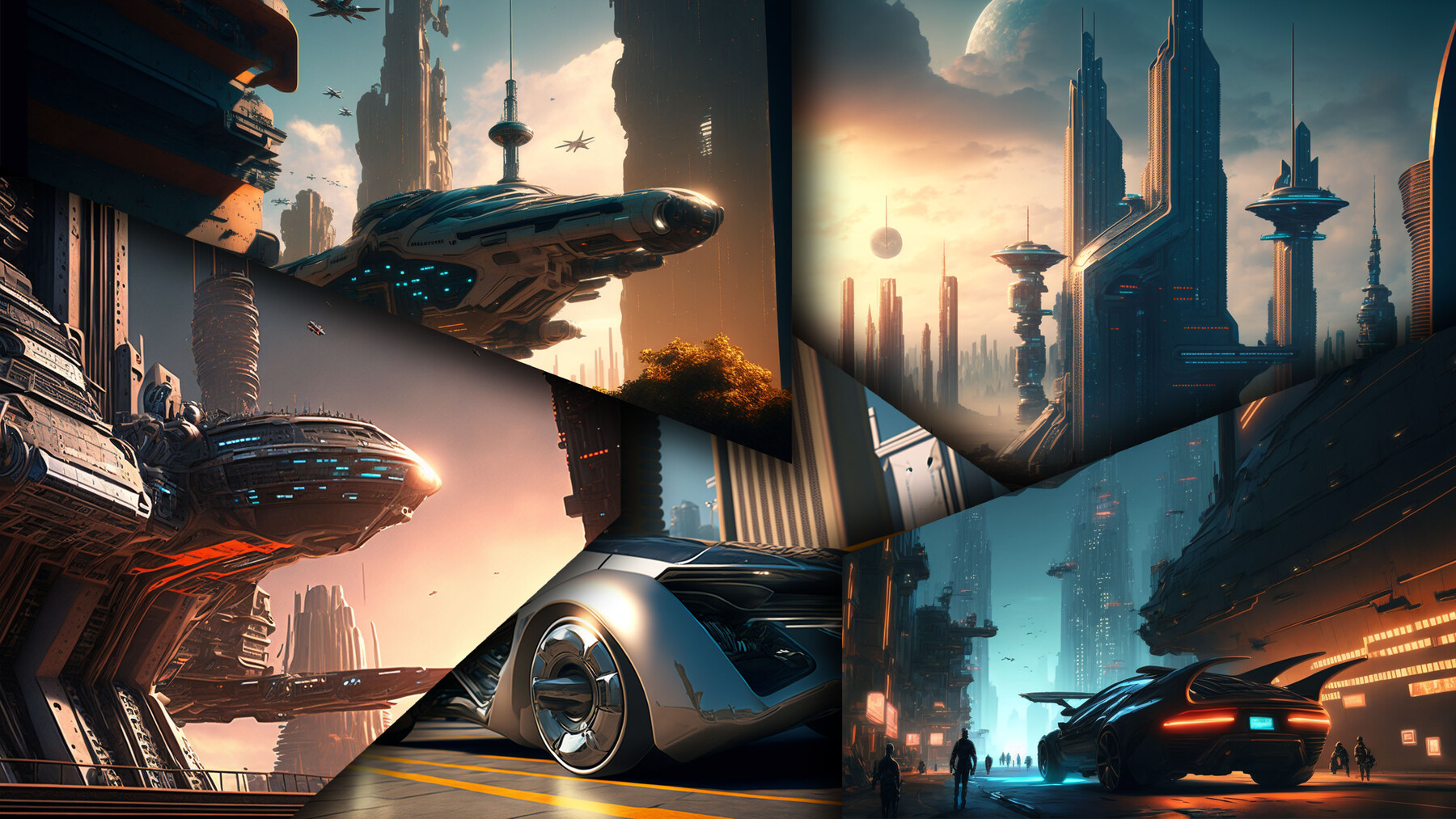 ArtStation - 106 Future Environments (More Than 8K Resolution) | Artworks