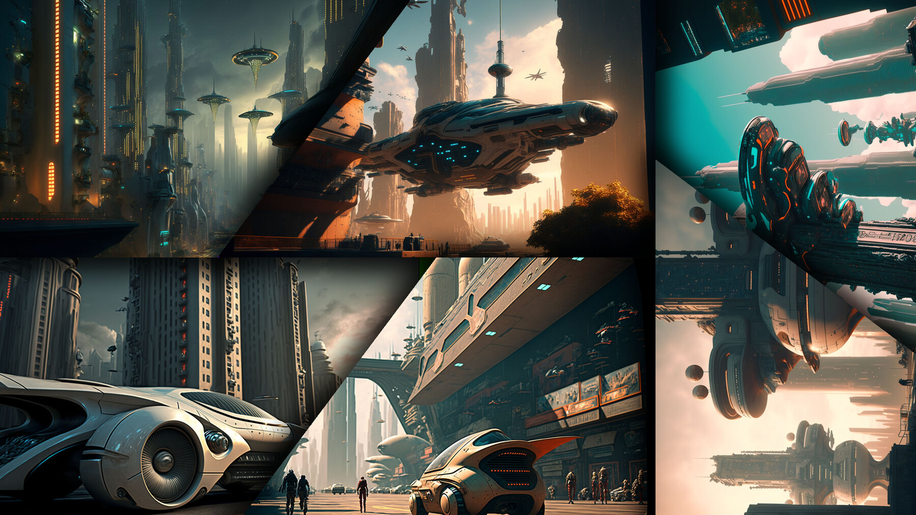 ArtStation - 106 Future Environments (More Than 8K Resolution) | Artworks