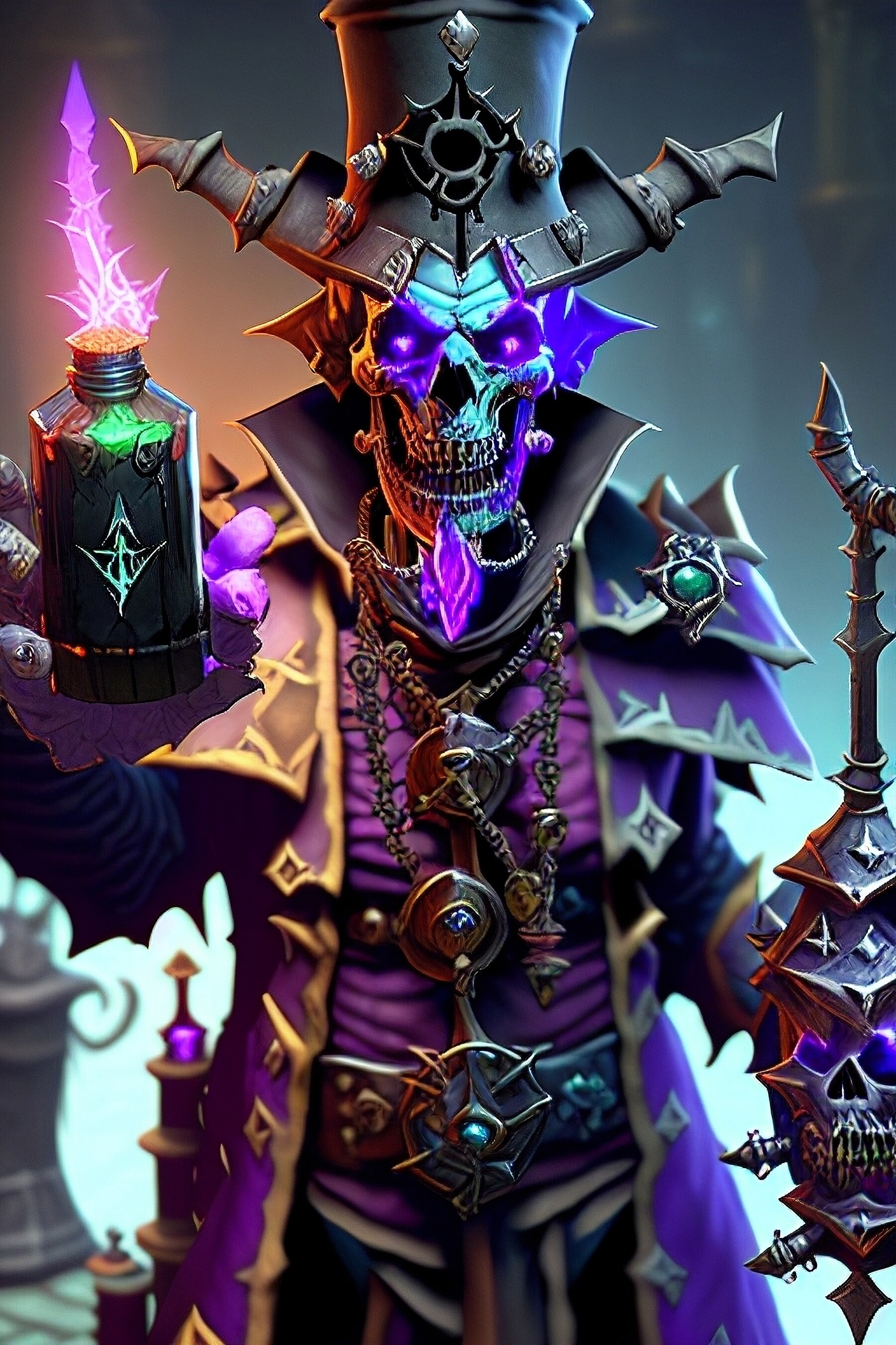 ArtStation - Necromancer pack part 2 (84 illustrations) | Artworks